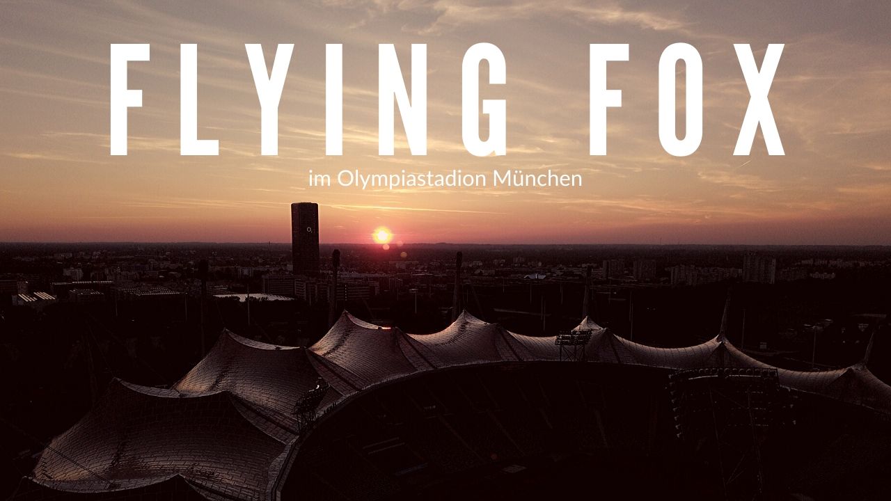 Flying Fox im Olympiastadion München • GRANTURBO
